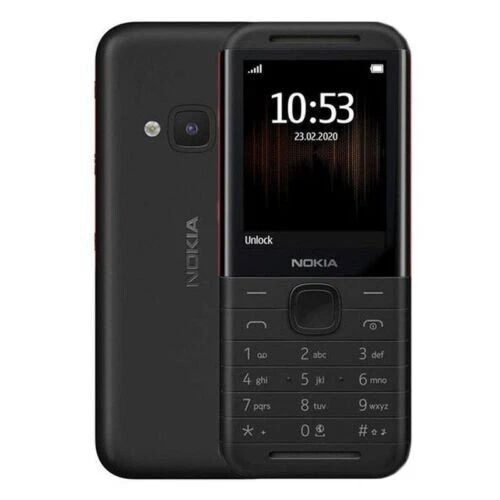 NOKIA 5310 DUAL Sim Black White 2G Big Button Simfree Unlock Basic ...