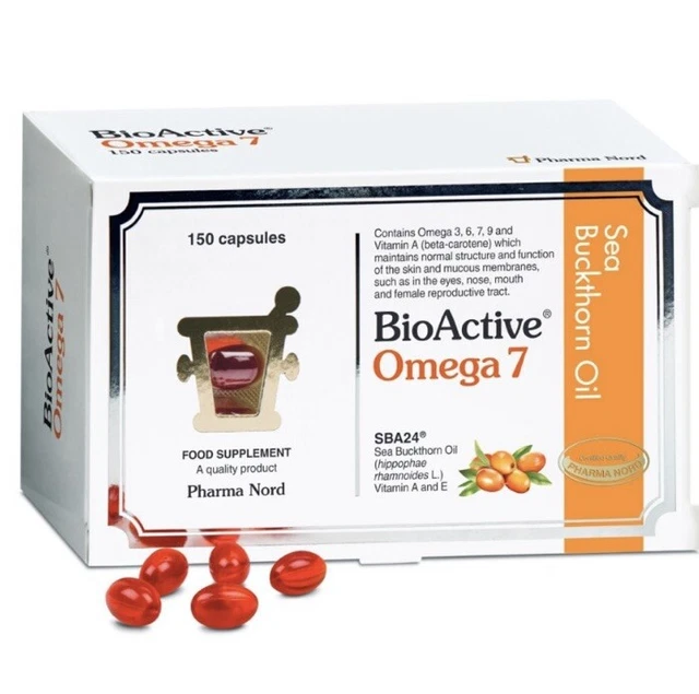 PHARMA NORD SEA Buckthorn Oil Bio Active Omega 7 150 Capsules (best ...