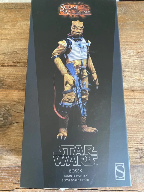 STAR WARS BOSSK 1/6 Scale Figure Exclusive Sideshow Collectibles 100390 ...