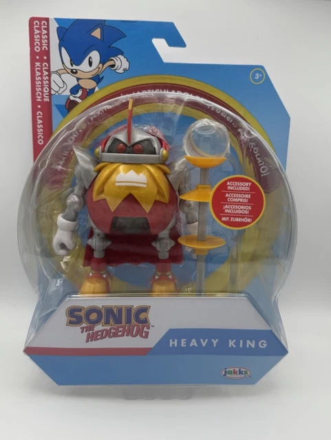 SONIC THE HEDGEHOG Heavy King Action Figure 4” With Accessory - New £17 ...