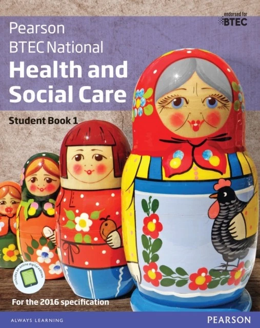 BTEC NATIONAL HEALTH and Social Care Student Book 1 by Beryl Stretch £ ...