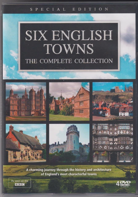 SIX ENGLISH TOWNS - BBC Complete Collection Special Edition (4DVD) £7. ...