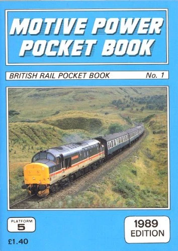 BRITISH RAILWAYS POCKET, Book No.1: Motive Power Pocket Book Paperback ...
