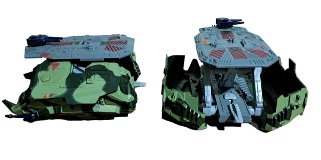 2 1989 KENNER Megaforce Triax Crossbolt Mobile Armored Helipad No ...