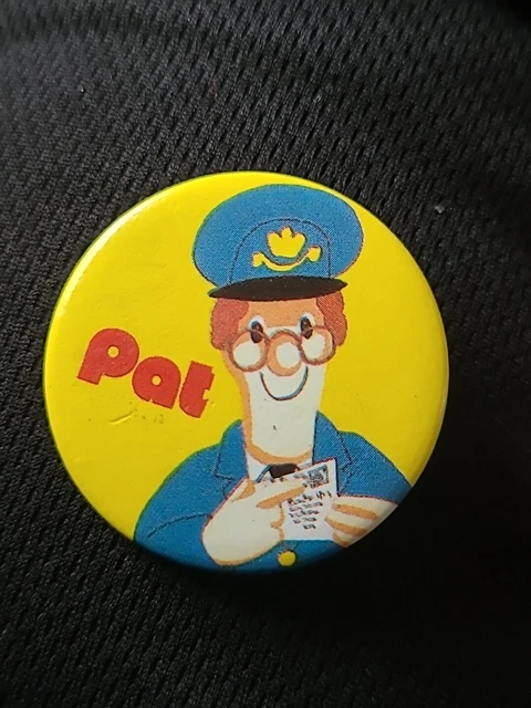 POSTMAN PAT VINTAGE Badge 1990 Vgc For Age B £3.00 - PicClick UK