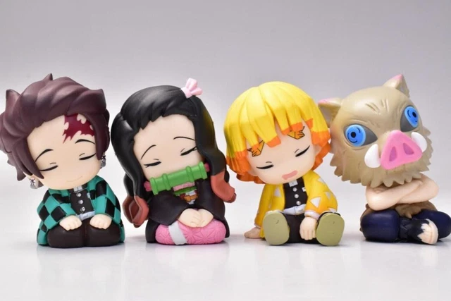 DEMON SLAYER: KIMETSU no Yaiba Katazun Miniature Figure 4 Sets Complete ...