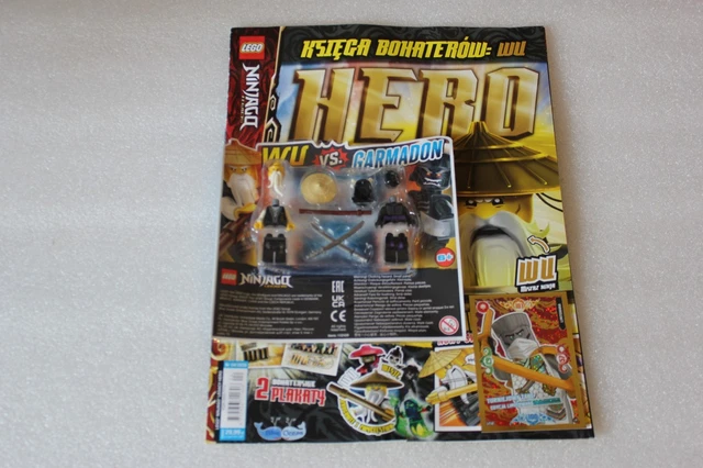 NINJAGO 4/2026 LEGACY Lego HERO Magazine - Wu vs. Garmadon NEW EUR 12 ...