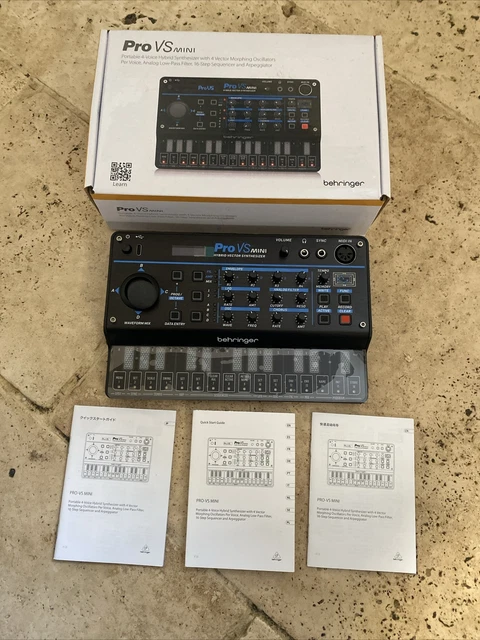 BEHRINGER PRO VS MINI Sequential Circuits Prophet VS Vector Synthesizer ...