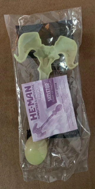 RARE SONIC HE-MAN Ans The Masters Of The Universe Skeletor Staff Of ...