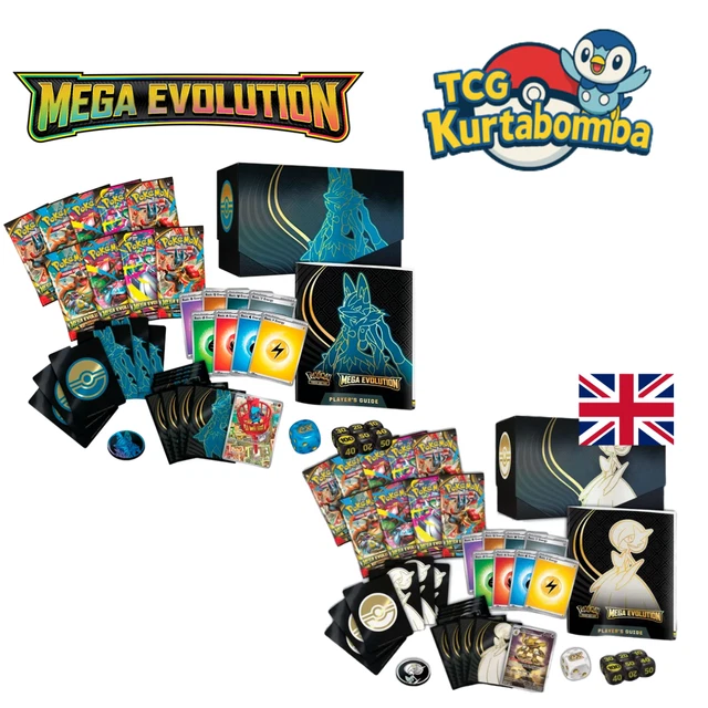 POKÉMON TCG MEGA Evolution Gardevoir & Lucario Elite Trainer Box ETB ...