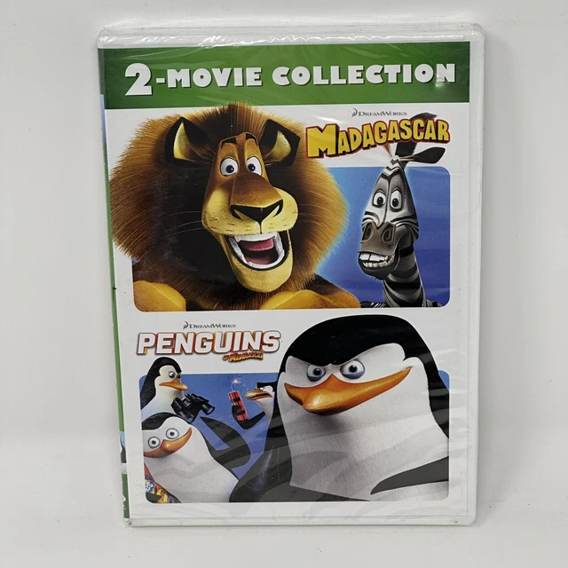 MADAGASCAR / PENGUINS of Madagascar: 2-Movie Collection DVD *NEW ...