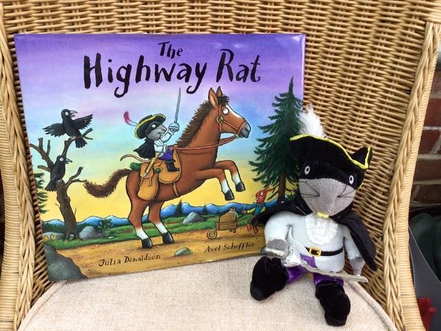 THE HIGHWAY RAT Book And Soft Toy~Julia Donaldson £14.99 - PicClick UK