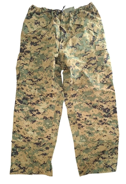 US MARINE CORPS USMC Woodland MARPAT APECS Gore-Tex® Trousers - Large ...
