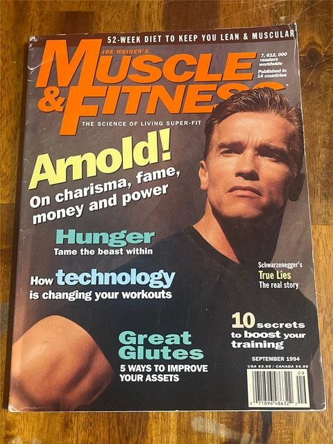 MUSCLE & FITNESS bodybuilding magazine/ARNOLD SCHWARZENEGGER - True ...