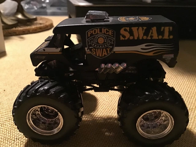 HOT WHEELS MONSTER trucks Swat Police vehicle $0.01 - PicClick CA