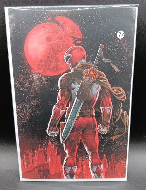 MIGHTY MORPHIN POWER Rangers The Return Issue 1 Forever Red LMT 1000 ...