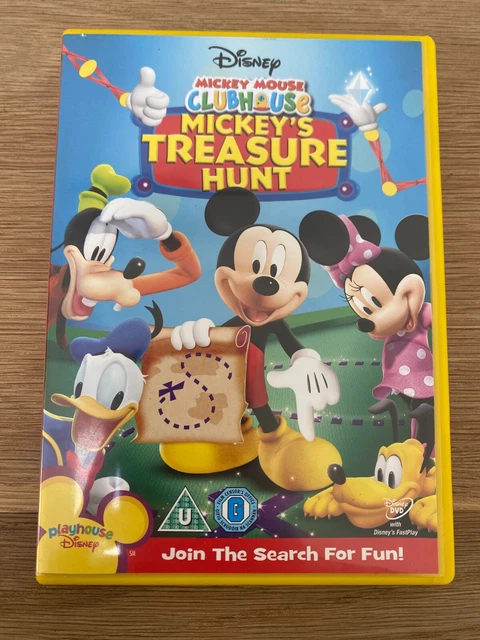 DISNEY MICKEY MOUSE Clubhouse Mickey's Treasure Hunt Kids DVD $6.26 ...
