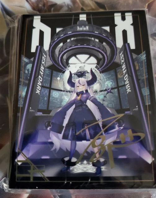 TCG HOLOLIVE VTUBER La+ Darknesss doujin card sleeve limited Megami £31 ...