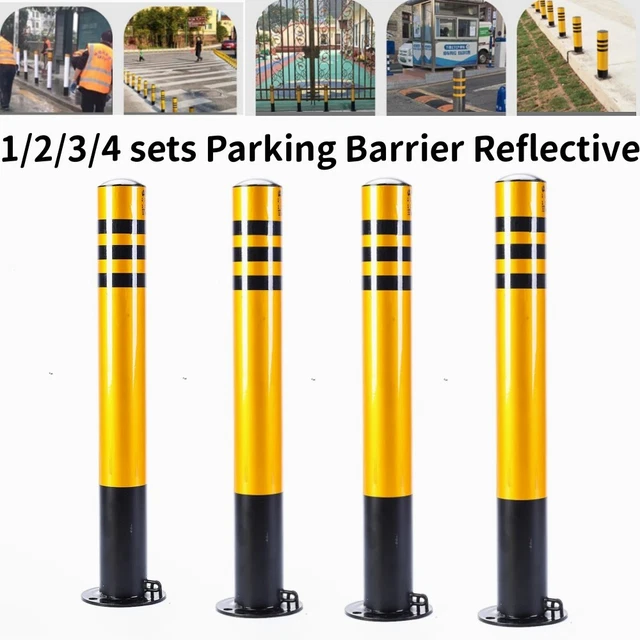 REMOVABLE PARKING BARRIER Garage Anti-Parking Bollard Security Driveway ...