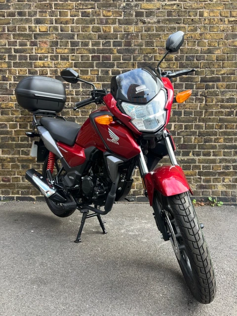 HONDA CB125F, 2022 Model, Top Box And Rack £2,699.00 - PicClick UK