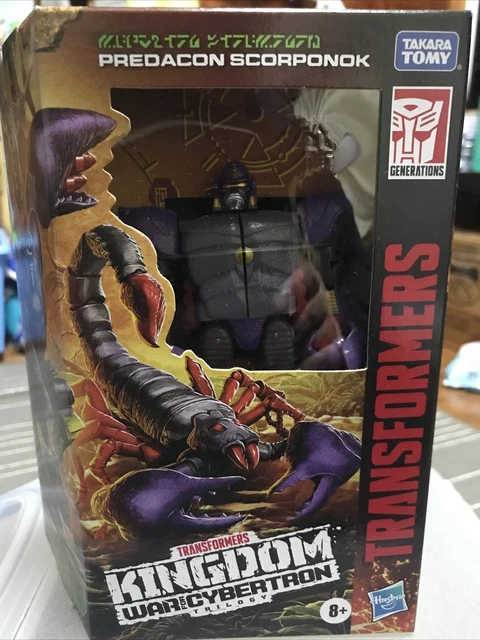 TRANSFORMERS WAR FOR Cybertron Kingdom Deluxe WFC-K23 Predacon ...