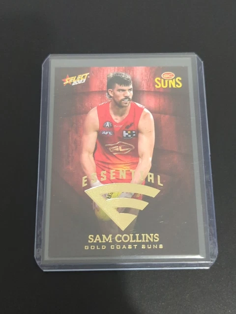 2023 AFL SELECT Footy Stars Essential Gold Coast Suns Sam Collins E 42 ...