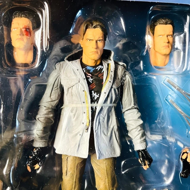 NECA TERMINATOR TECH Noir Ultimate T-800 Arnold Schwarzenegger 7 ...