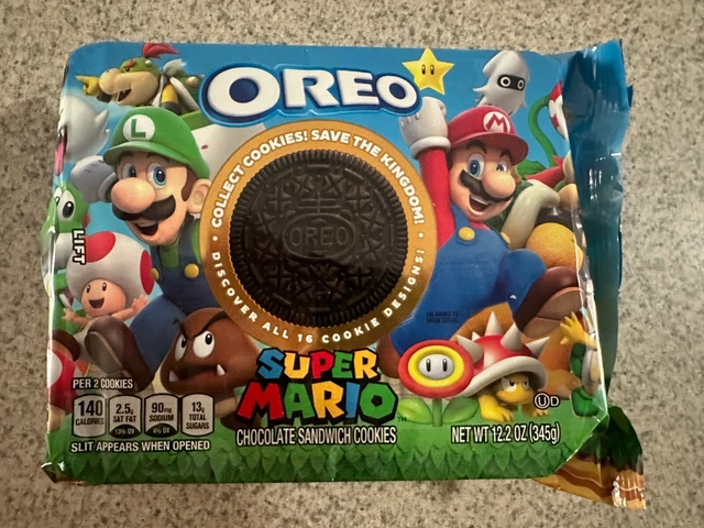 SUPER MARIO BROS. (Brothers) Oreo Limited Edition Cookies Sealed ...