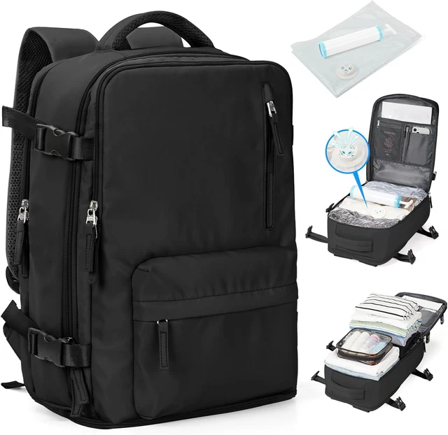 ZAINO RYANAIR 40X30X20 Sottovuoto Bagaglio a Mano 40X20X25 Donna Zaino Da Viaggi EUR 57,99 ...