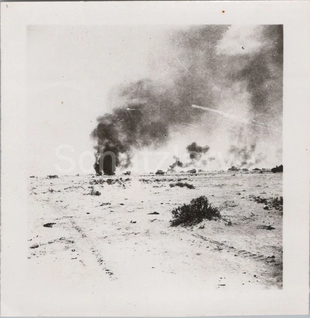 FOTO, PANZER GR. Afrika, (DAK), Rauch im Kampf um Tobruk 1942 (MJ-39 ...