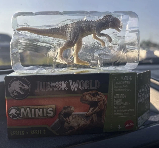 2025 JURASSIC WORLD Rebirth Minis METALLIC INDOMINUS REX figure LOOSE ...