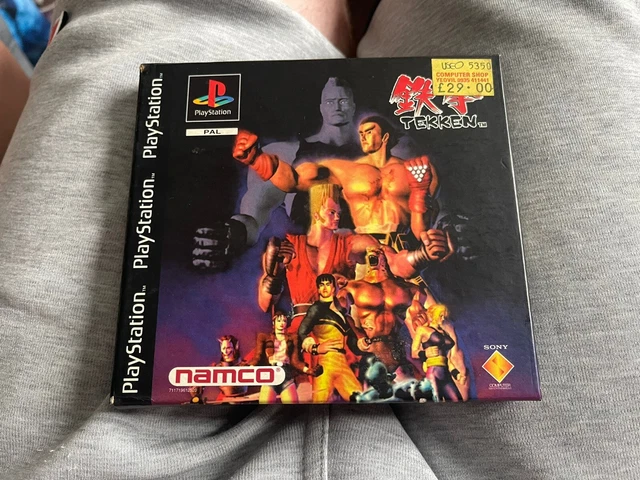 TEKKEN PS1 CARDBOARD Case Complete With Manual Working £19.99 - PicClick UK