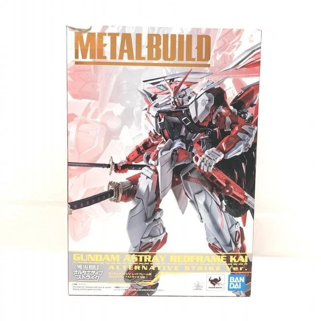 BANDAI METAL BUILD Gundam Astray Red Frame Kai Alternative Strike Ver ...