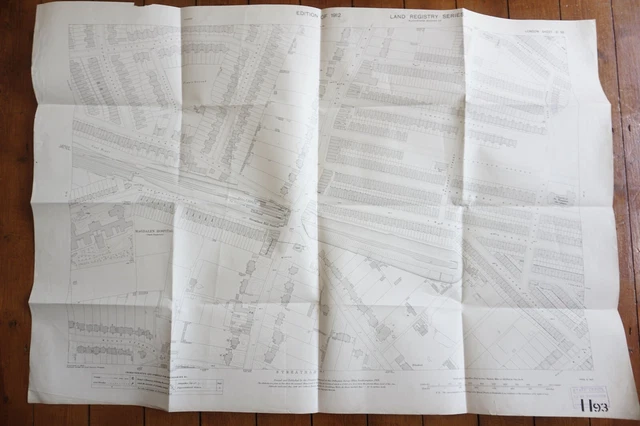 1912 STREATHAM HILL Station Railway OS Railway Map EUR 45,32 - PicClick IT