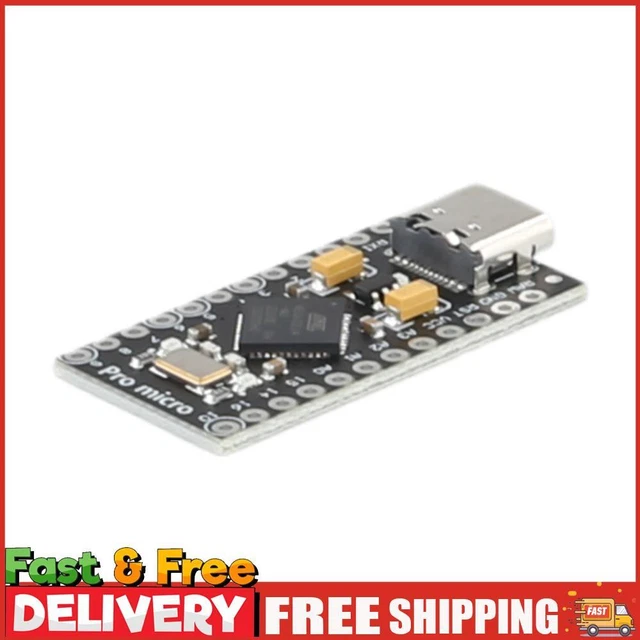 ATMEGA32U4 PRO USB Type-C Micro-Controller Board Useful for Leonardo ...