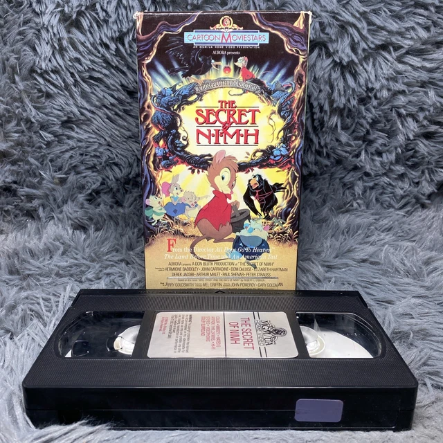THE SECRET OF NIMH VHS Tape 1982 Animated Dom De Luise Elizabeth ...
