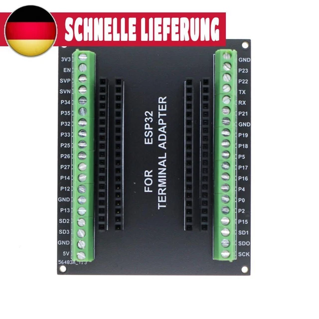 Esp32 Erweiterungskarte Nodemcu 32s Lua 38pin Gpio Modul Erweiterungskarte Eur 5 46 Picclick De