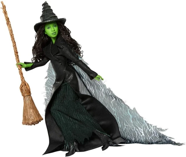 MATTEL WICKED: PART 2 of Universal Pictures Elphaba Deluxe Fashion Doll ...