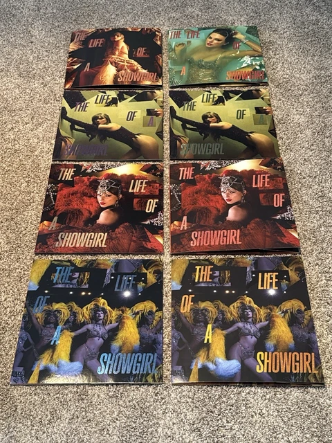 TAYLOR SWIFT 'THE Life of a Showgirl' TLOAS Full Set Of Vinyls *In Hand ...