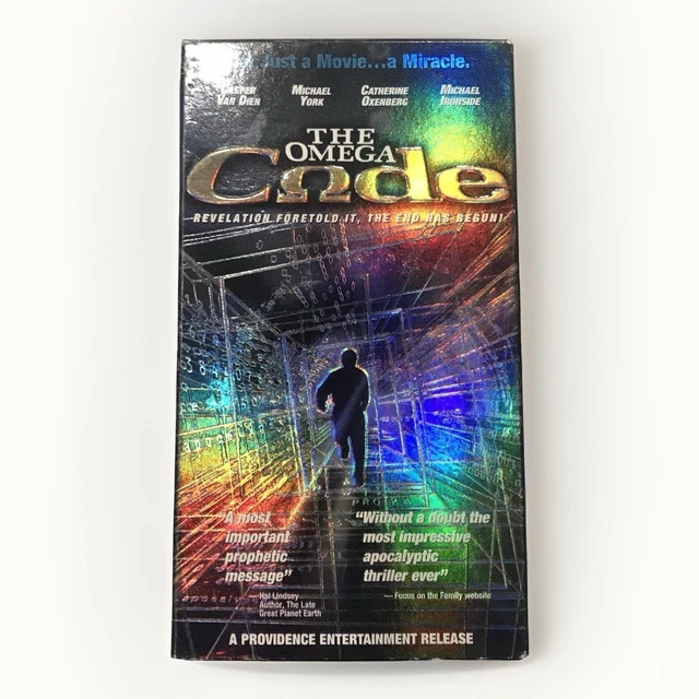🍿THE OMEGA CODE (VHS, 📼2000) Casper Van Dien Michael York PG-13 $11.11 ...