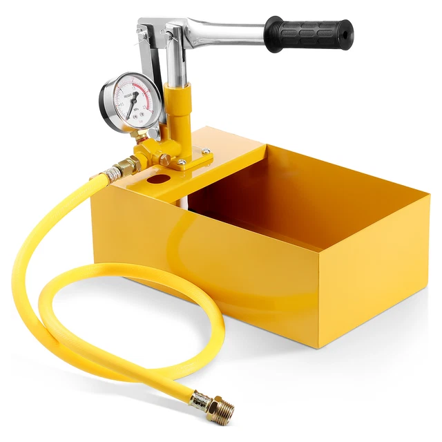 VEVOR BOMBA DE Prueba de Presión Hidrostática Hidráulica Válvula Única 25 Bar EUR 31,45 ...