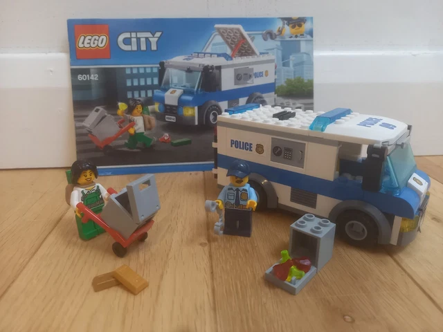 LEGO CITY 60142 Police Money Transporter with instructions and original ...