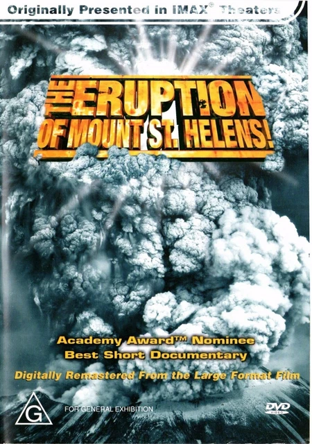 THE ERUPTION OF Mt Mount St Helens (DVD Short Documentary, 1980) PAL ...