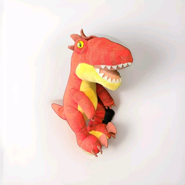 BUILD A BEAR Red Velociraptor T Rex Raptor Dinosaur Soft Toy Plush ...