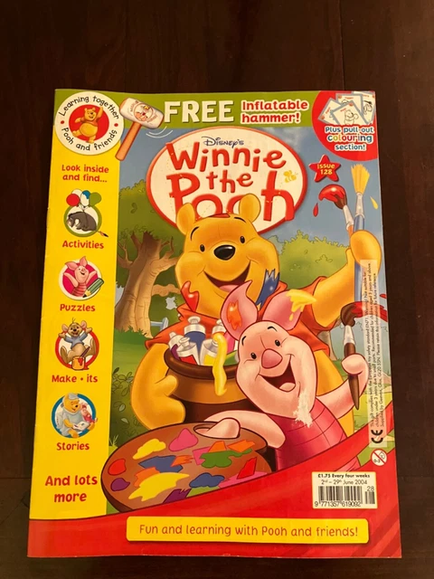 DISNEY WINNIE THE Pooh magazine 2004 June kids children comic ...