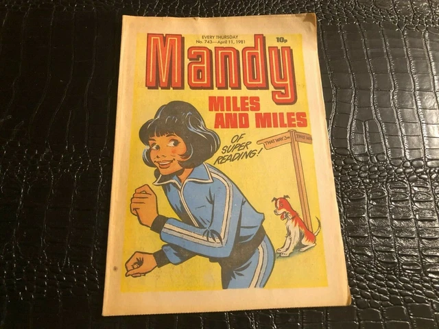 #743 APRIL 11 1981 MANDY vintage UK comic magazine (GREAT SHAPE) £9.87 - PicClick UK