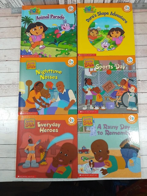 Nick Jr Book Club Scholastic Dora The Explorer And Little Bill Bundle X 6 Books Eur 1279