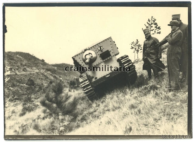 ORIG. RIESEN FOTO Fiat-Ansaldo Italien - Ansaldo Carro da 9t Tankette ...