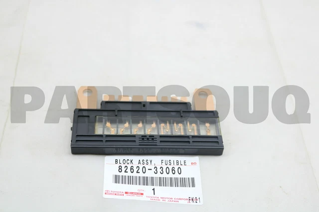 826200C030 GENUINE TOYOTA BLOCK ASSY, FUSIBLE LINK 82620-0C030 EUR 19 ...