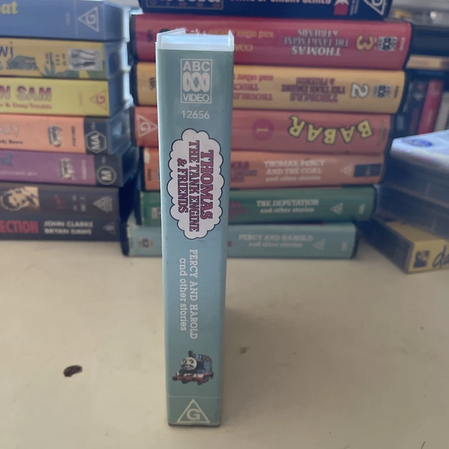 THOMAS THE TANK Engine VHS TESTED - Percy & Harold Vintage 1986 RARE ...